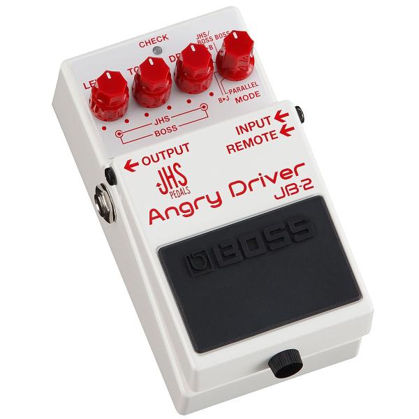 エフェクト・ブランドの雄 “JHS PEDALS” との共同開発によって誕生したドライブ・ペダル” Angry Driver JB-2” は、2017 年のコンパクトエフェクター 40 周年を機に登場する、米国 JHSPEDALS と BO...