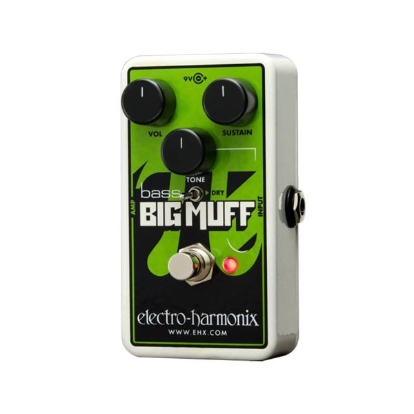 ベーシストに人気の高いアーミーグリーンのロシア版Big Muffを基に、その機能をベースに最適化させたBass Big Muff PiをコンパクトにダウンサイジングしたものがNano Bass Big Muffです。Dryスイッチを使用する...