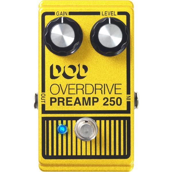 日本国内では2014年から2015年頃まで販売していたDODの伝説的なOverdrive Preamp 250が、この度再登場となりました。