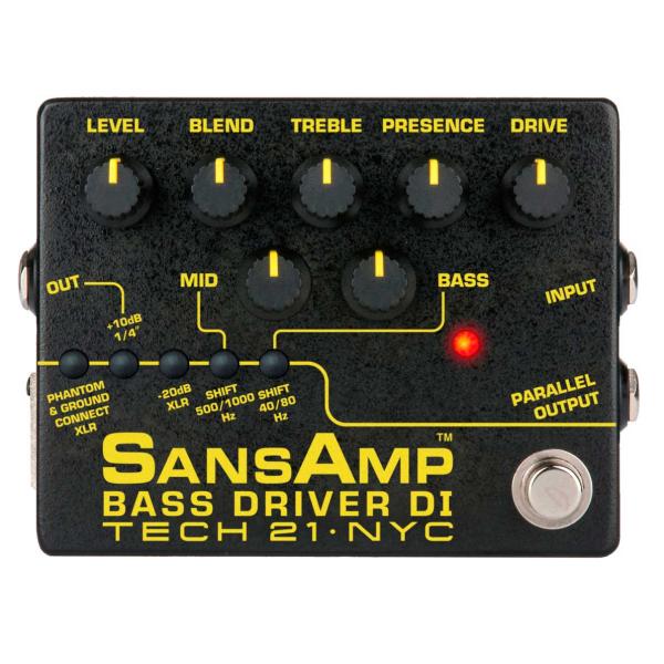 SansAmp BASS DRIVER DIはビンテージなチューブトーン、明るくモダンなスラップサウンド、攻撃的な歪み、それらのすべてが再現可能なベース専用のダイレクトボックスです。本機を直接ミキサー&amp;レコーダーに接続するだけで、チ...