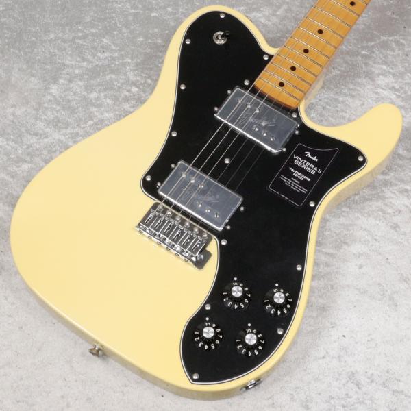 ## 06SALE ## Vintera II 70s Telecaster Deluxe with Tremoloは、70年代のタイムレスなサウンドを現代に蘇らせ、フェンダーならではのアイコニックなルックス、インスピレーション、比類ないト...