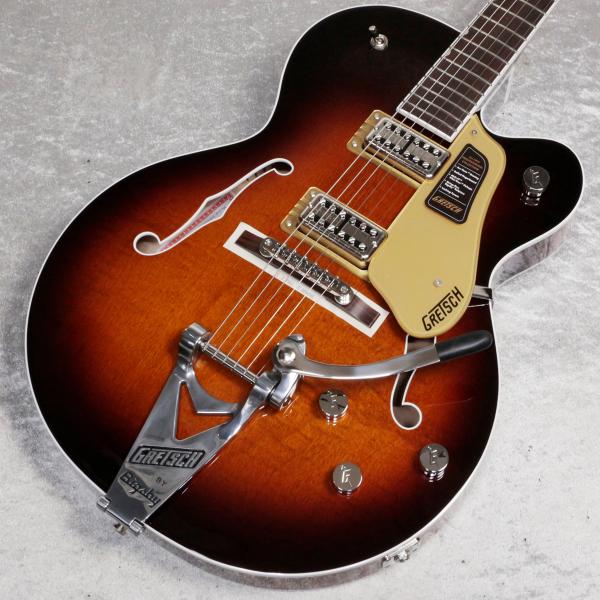 Gretsch Professional Collectionは、クラシックなGretschサウンドにモダンな演奏性を融合させ、より優れた演奏体験を提供します。最上位品質のピックアップとエレクトロニクスを搭載したProfessional C...