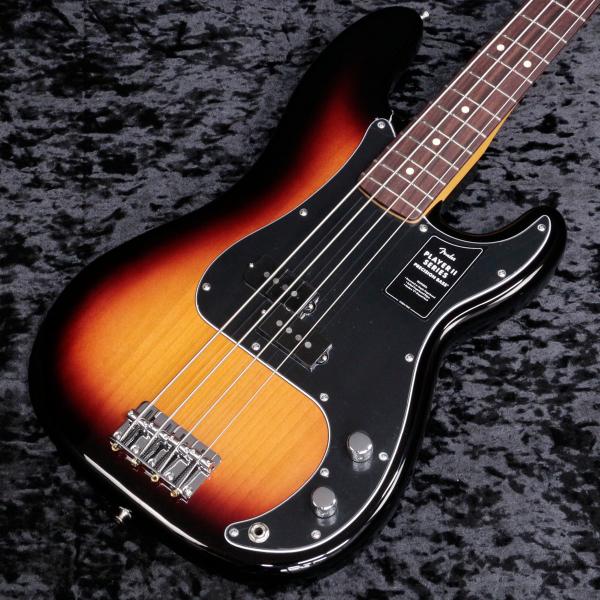 Player II Precision Bassは、時代を超越したフェンダーの魅力を放ちながらも、その中身は現代プレイヤー向けにデザインされています。Modern “C”シェイプのネックバックにはシルキーなサテンウレタンフィニッシュが施され...