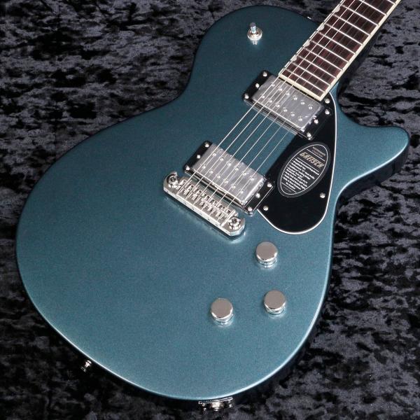 グレッチから新たに生まれ変わった『Electromatic Jet』登場！＜洗練されたボディコンターとラウンドネックヒール設計を備えたチェンバードマホガニーボディ＞Electromatic Jetには、優れたアコースティックバランスと力強い...