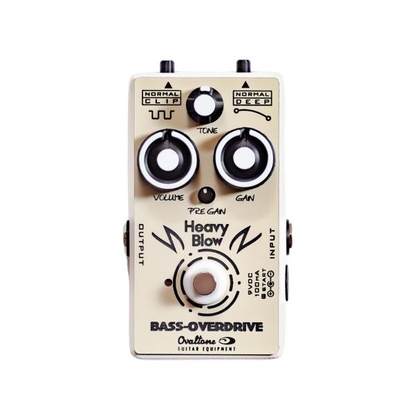 HEAVY BLOW BASS-OVERDRIVEはOvaltone初の、完全にベース専用設計となるオーバードライブで、わずかなサチュレーションを加えるプリアンプ的な使用方法から、自然な原音ブレンドのドライブサウンド、芯まで歪ませたファズに...