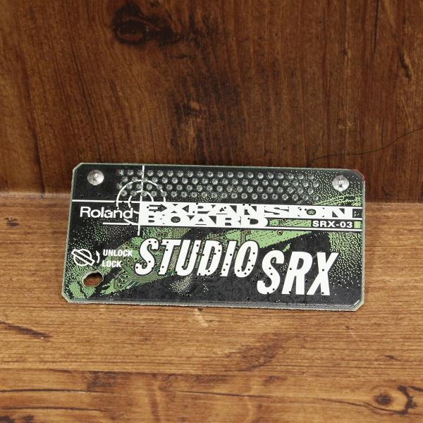 SRXシリーズは、創造性をパワフルにバックアップする高品位ウェーブ・エクスパンション・ボードです。SRX-03は、ポップスやロックに最適な、ギター、ベース、キーボード、ブラス、ドラムを中心にした楽器音を収録しています。