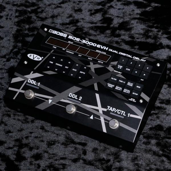 Eddie Van Halenの代表的なステレオ・ディレイ・サウンドを忠実に再現する、EVHとのコラボレーション・ペダルギタリスト Eddie Van Halenが用いた、3つのキャビネットを駆使したウェット／ドライ／ウェットによる迫力ある...