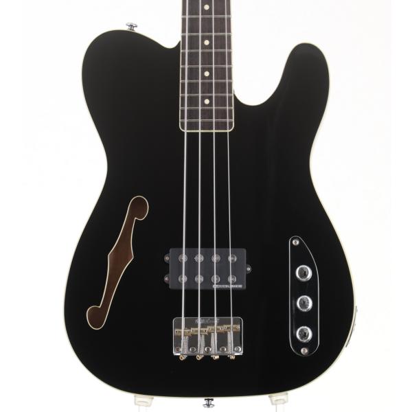 SCHECTER BARON-H VINTAGE Gloss Black 中古入荷いたしました！韓国製Diamond Seriesのテレキャスターシェイプのアクティブベース。セミホロウのマホガニーボディ、メイプルネック、ローズ指板の仕様。ピ...