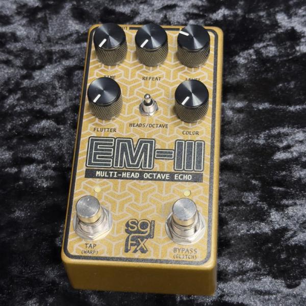 幅広い表現力のあるディレイペダル、EM-III  Multi-Head Octave Echoが中古にて入荷。温かみのあるアナログエコーサウンド、正確かつ現代的なディレイサウンド、実験的かつ未来感覚溢れるサウンド等、多種多様なディレイサウン...
