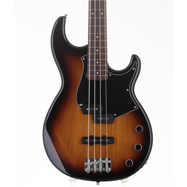 YAMAHA BB434 TBS 中古入荷いたしました！マイターボルティング方式のネックジョイントによりボディと一体となった強力な鳴りを実現。BBの伝統を継承するコンバーチブルタイプブリッジ、5ピースネック構造を採用。アルダーボディにメイプ...