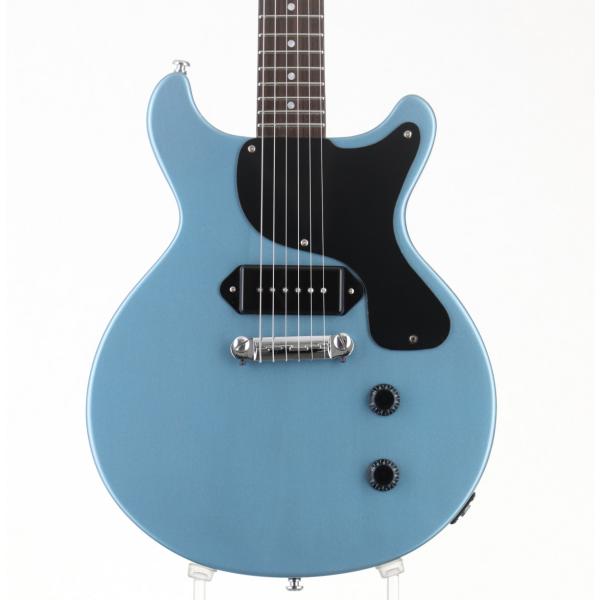 GRASSROOTS G-JR-LTD Pelham Blue 中古入荷いたしました！GrassRootsのレスポールジュニアダブルカッタウェイタイプ。マホガニーボディにマホガニーネック、ローズ指板の仕様。ピックアップはP-90タイプのGP...