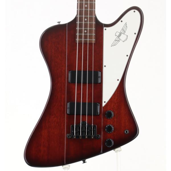 EPIPHONE Thunderbird IV Bolt-On Vintage Sunburst 中古入荷いたしました!1997年韓国製。Gibson直系、コストパフォーマンスに優れたEpiphoneのサンダーバードベース。本家ギブソンはス...