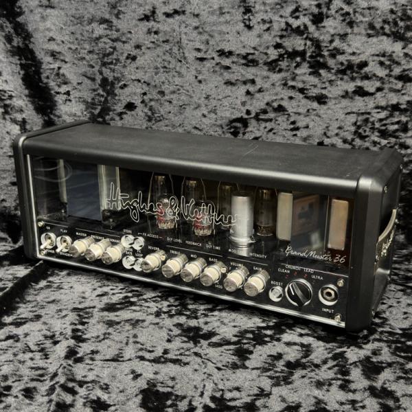 GrandMeister 36 は HUGHES&amp;KETTNER の“Meister”シリーズのオールチューブ・ギターアンプヘッドです。36W 出力、チャンネルプリセット、内蔵エフェクト、MIDI対応など、多機能さと本格的なチューブ...