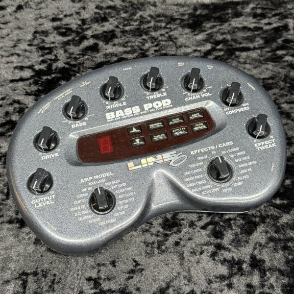 LINE6 / BASS POD の中古品が入荷!キズや汚れなど使用感はございますが動作上の問題はございません。保証は初期不良対応のみとなります。※画像に映っている商品が付属品含め全てとなります。