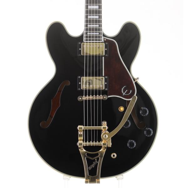 EPIPHONE Limited Edition Joe Bonamassa ES-355 Standard Ebony 中古入荷いたしました!2018年限定モデル。Joe Bonamassaのシグネイチャーモデル。メイプル/ポプラ/メイプ...