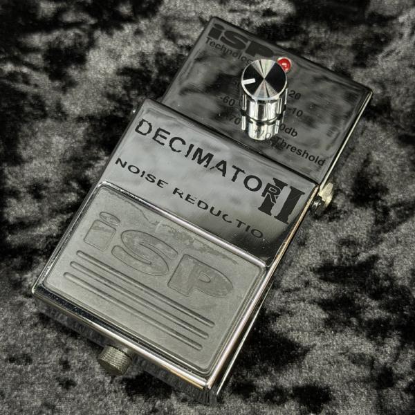ISP TECHNOLOGIES / DECIMATOR II が中古で入荷!新しいDECIMATOR IIは、オリジナルのDECIMATORに最先端の最高水準テクノロジーと2つの新しい特許(出願中)を加えて改良されたノイズリダクションペダ...