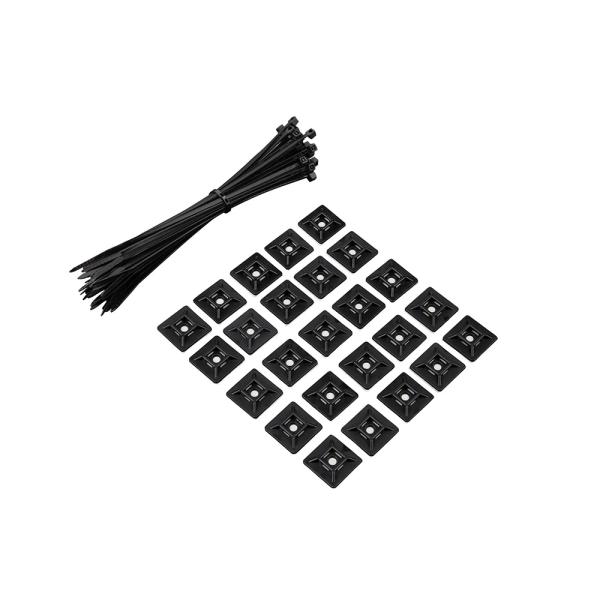 このケーブルマネジメントセットは、ペダルボードの上や下での使用を想定して特別に開発されました。迅速かつすっきりとした、構造化されたケーブル配線を可能にし、頻繁に構成が変わるミュージシャン、技術者、ステージセットアップに最適です。限られたスペ...