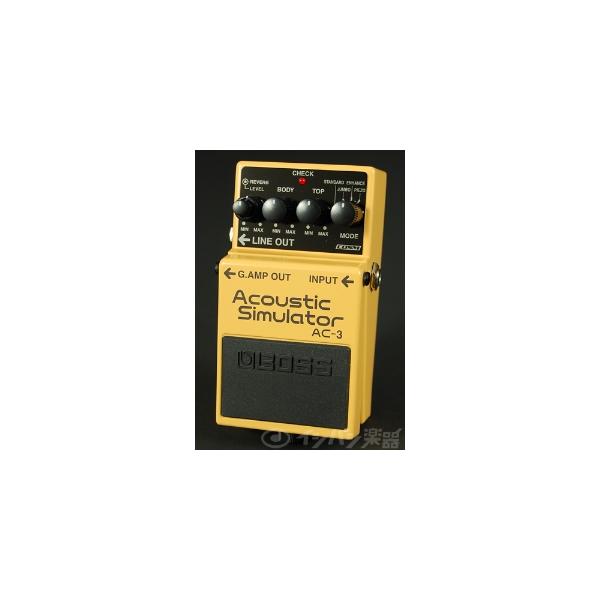 AC-3は、エレクトリック・ギター・サウンドを、アコースティック・ギター・サウンドに変化させるアコースティック・シミュレーターのニュー・モデルです。新開発のDSPによる最新のモデリング技術を投入することにより、美しい響きのアコースティック・...