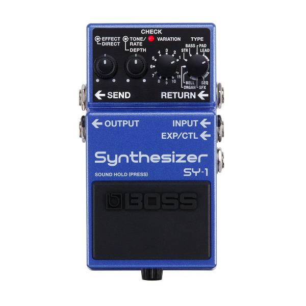 ## 【BOSSSLEEVE】 ## ## 3UZCLPZ2EC ##SY-1 Synthesizerは、歴史あるBOSSのギター・シンセサイザー・テクノロジーを凝縮したコンパクト・ペダルです。ペダルボードへの組み込みを容易にするコンパクト...