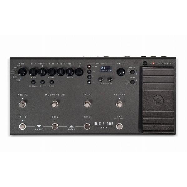 ID:X Floorは 、 エレキギター、ペース、アコースティックギター向けのハイパフォーマンスな先進DSPモデラーで、ブロ品質のサウンド、直感的な操作性、そして充実した接続性を備えています。Blackslarの高度なコンポーネントレベルの...