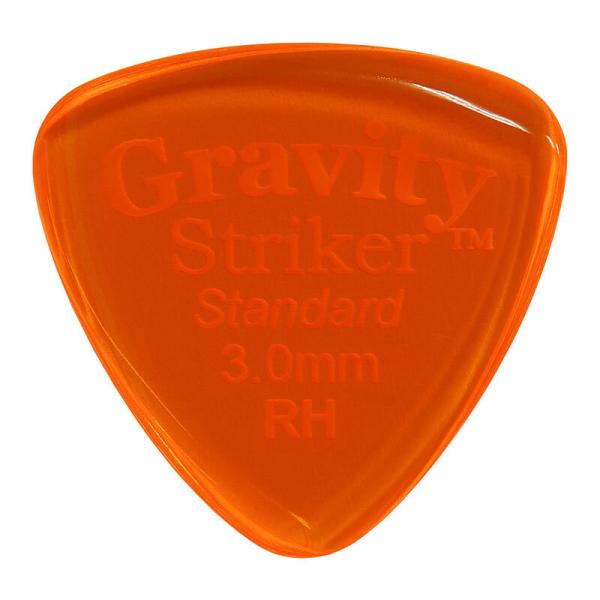 GSRS3P-RH Striker Standard Speed Bevels(RH)[3.0mm, Orange, Right Hand]ギターピックSPEED BEVELSピックのエッジにベベル(斜角)加工が施されたアクリルピック。抵抗...
