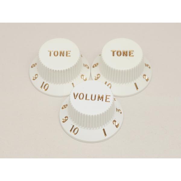 Fender USA / フェンダー USAスプリットシャフト用のストラト用ノブ3個セット。ノブ内部にはギザギザは切られておらず、そのままポットに押し込んで使用します。インチ・ミリ兼用です。ソリッドシャフトやナイロンシャフトには対応しており...