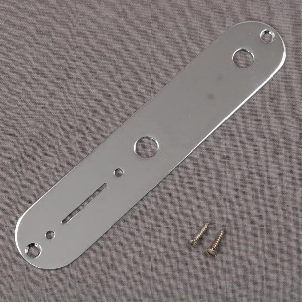 Fender Telecaster Control Plates 099-2058-000主にFender USA系のTelecasterで使用されているコントロールプレートです。ポット取り付け穴径はインチサイズです。取り付け用ネジ付き。