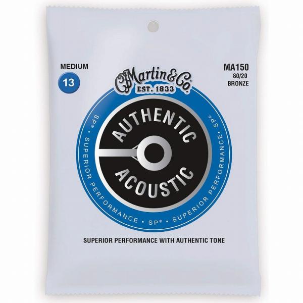 AUTHENTIC ACOUSTIC Superior Performance2018年のMartin弦ラインナップリニューアルに伴い、Martinアコースティックギター弦の「ACOUSTIC SP」シリーズはこちらのブルーのパッケージ『A...