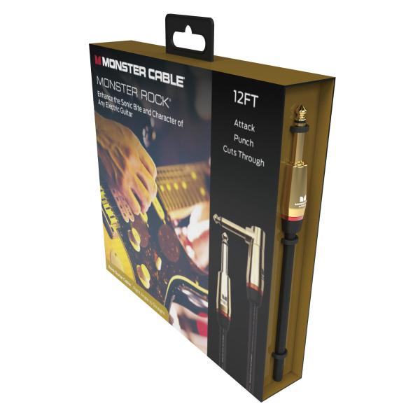 【MONSTER ROCK MODEL】＜新たなるスタンダード＞ソリッドコアの中心導体に異なる太さの導体を組み合わせたマルチゲージ・ワイヤー・ネットワークを採用した革新的なMONSTER ROCKケーブルは、ギターのトーンとバイト感を最大限...
