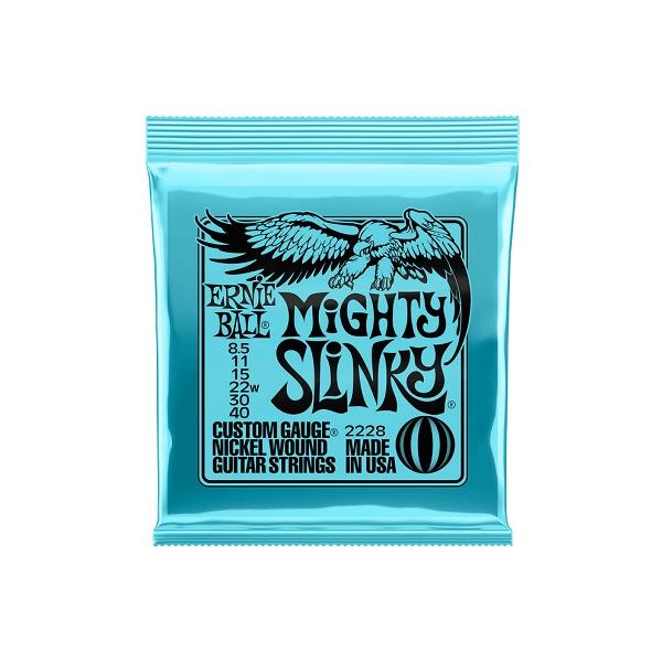 アーニーボール・ニッケル・ワウンド・エレクトリック・ギター・ストリングスは、ニッケル・メッキのスチール・ワイヤーをスズ・メッキのヘキサ・スチール・コアワイヤーに巻き付けたワウンド弦と、特別に調合されたスズ・メッキのハイカーボン・スチールのプ...