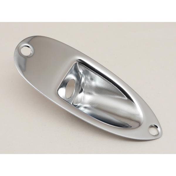 ##  ##Fender / ST Jack Ferrule Chrome 099-1940-100ストラトキャスター用船形ジャックプレート。Japanのプレートと比べて、形状による全体的な印象や、厚みがやや薄めなどの違いがあり、また取り付...