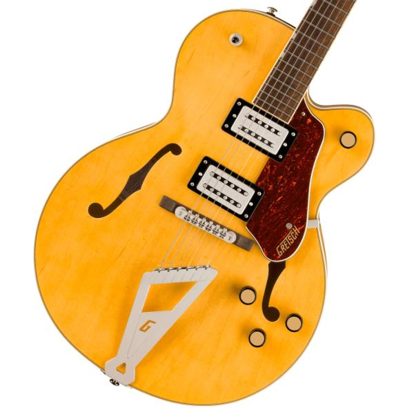 リフレッシュされたStreamliner Collectionは、Gretschギターの輝かしい過去の要素を再訪し、エキサイティングな新機能と組み合わせることで、優れたパフォーマンス、サウンド、スタイルを驚くべき価値で提供します。G2420...