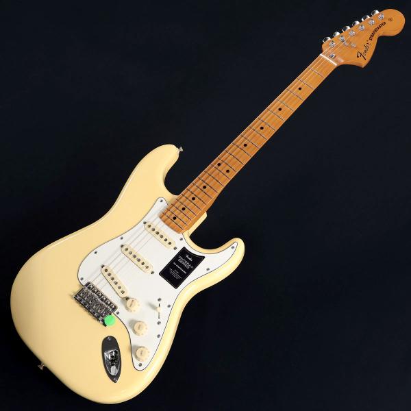 Vintera II 70s Stratocasterは、70年代のタイムレスなサウンドを現代に蘇らせ、フェンダーならではのアイコニックなルックス、インスピレーション、比類ないトーンを提供します。Vintera II 70s Stratoc...