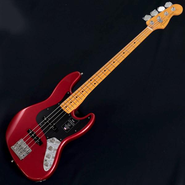 American Ultra II Jazz Bassは、厳選されたアルダーボディに深めのボディコンターが施されています。クォーターソーンメイプルネックはModern “D”ネックシェイプで、ネックバックは触り心地の良いUltra Sati...