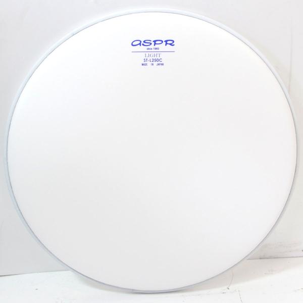 ストレートフィルムを使用し、本来のプラスチックフィルムの明るさ、オープンな響き、タッチ感などを継承しつつASPRのDNAを有するドラムヘッドです。