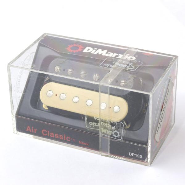 DP190F Air Classic / Neck、Fスペースモデルですディマジオは1950年代後半のハムバッカー・サウンドを愛していますが、それを追い求めるあまり、アルニコ2マグネットを使用したりエイジングされたアルニコ5マグネットを使用...