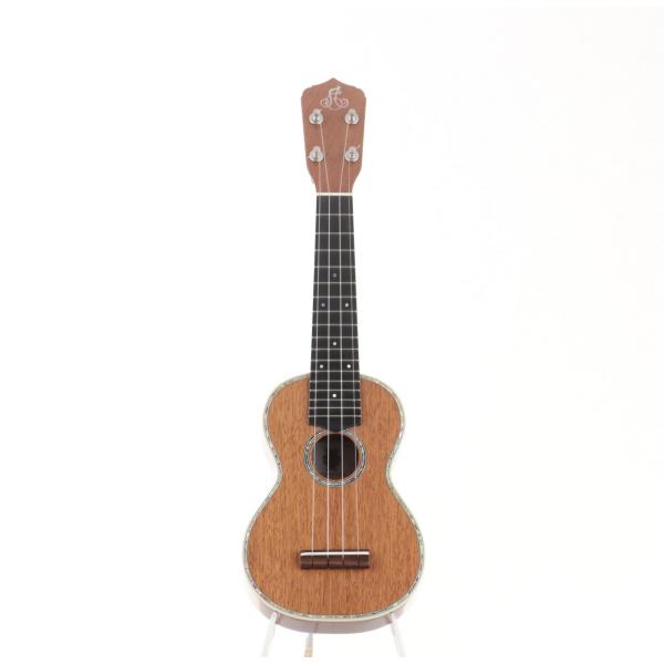 豪華な装飾のソプラノウクレレ！Guild、Martin、Kramer、Fenderなどのギターブランドのコンサルタント、デザインを手掛けてきたAugustinoが立ち上げた、アメリカはフロリダにあるロプリンジ。オール単板のソプラノウクレレ、...