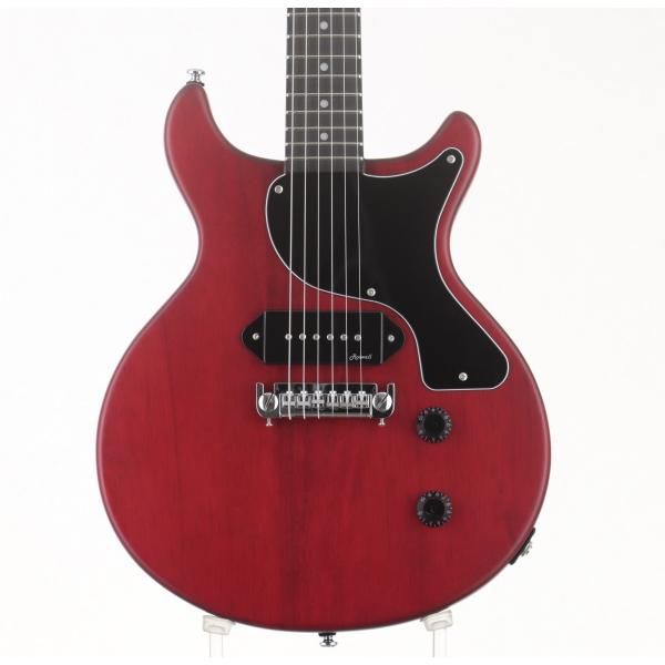 Harley Benton（ハーレー・ベントン）のヴィンテージシリーズ・ダブルカッタウェイ、DC-Juniorです。直販スタイルで低価格モデルを多く排出しているMusikhaus Thomann系列のHarley Benton。ナトー・ボデ...