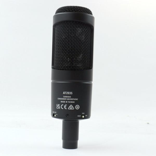 オーディオテクニカ「AT2035/コンデンサーマイク」は、自宅録音/動画配信のために設計された20シリーズのスタンダードモデル。低ノイズでスムーズかつナチュラルな音質を生み出すダブルウェーブダイアフラム(PAT.)を採用エアコンの騒音などを...