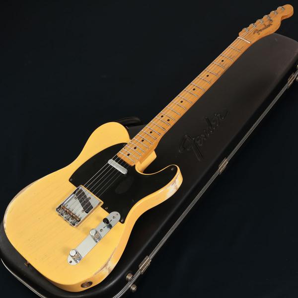 3.29kg、マスタービルダー監修の「Twisted Tele Pickup」が搭載されたノーキャスター。フェンダー・カスタムショップの1951・ノーキャスター・Twisted Tele、2012年製です。高めの出力に設定されたTwiste...