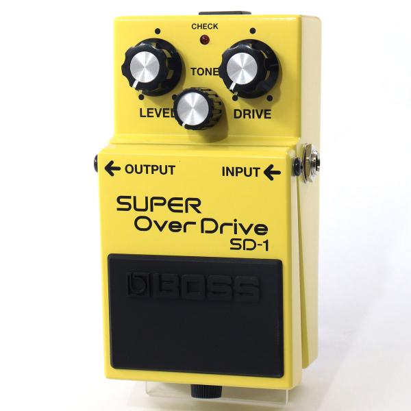 ボスの定番オーバードライブ！！BOSS SD-1 Super Over Drive は、クラシックなチューブアンプのような温かい歪みと自然なレスポンスを持つ定番オーバードライブです。中域に心地よい存在感を与えつつ、ピッキングの強弱にしっかり...