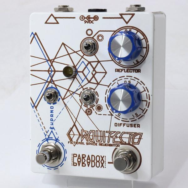 Paradox Effects / ARQUITECTOParadox Effects ARQUITECTOは、通常のリバーブペダルではありません。このペダルには2つのカスケードモジュレートされたリバーブが搭載され、個別にリバーブタイム、ボ...