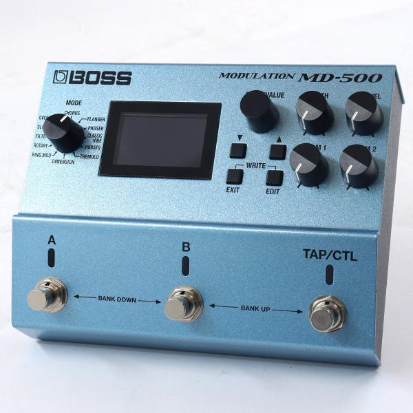 高音質で豊富なバリエーションと充実のパラメーターを搭載。使いやすさまで実現したハイエンド・モジュレーション・ペダル。MODULATION MD-500 は、入力から出力まで32bit/96kHz で処理を行う事で、圧倒的な高音質を実現したハ...