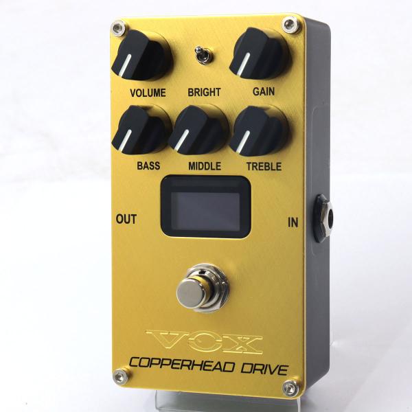 Nutubeを搭載!話題のVALVENERGYシリーズ80年代以降のハード・ロックで多用されたパワフルなスタック・アンプのサウンド。VALVENERGYシリーズCOPPERHEAD DRIVE登場!COPPERHEAD DRIVEは、80年...