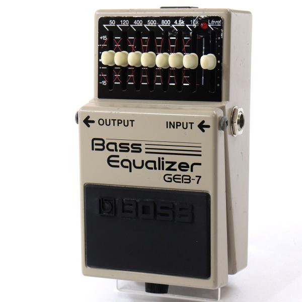 ボスの定番ベース用グラフィックイコライザー各周波数帯域のブースト/カットにより繊細なサウンドメイクから大胆なサウンドへのアプローチを可能にしてくれるモデル。各バンドのQ(帯域幅)も低域はゆるやかに、音の決めてとなる中域は急峻に、最高域の10...