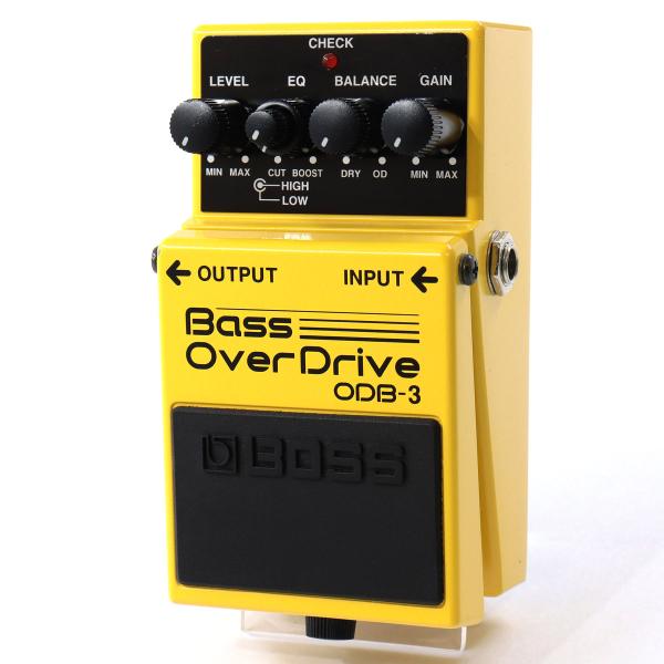 BOSS伝統のオーバードライブをベース専用にチューニングベース・サウンドの芯の太さはそのままに、しっかりと歪むように完全チューン。ベースのDRYサウンドとODサウンドをミックスしながら、音抜けの良いオーバードライブ・サウンドが得られます。