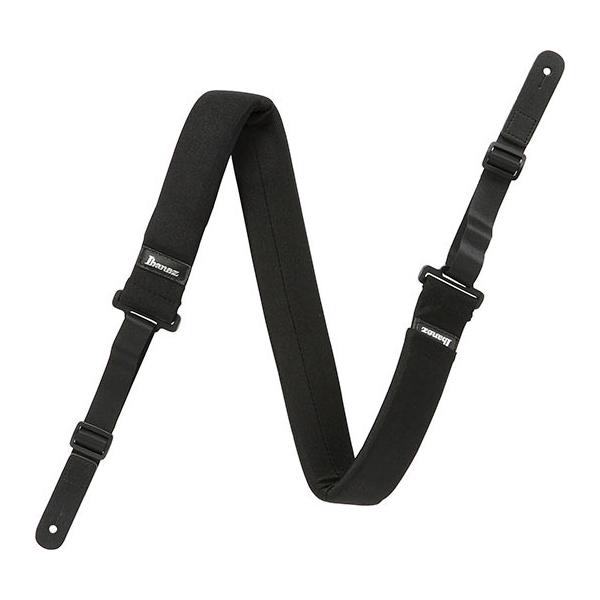GSF50-BK POWERPAD Strap Black ギター/ベース ストラップ程良く滑る表面素材に包まれた厚みのあるパッドのソフトな掛け心地が特徴の POWERPADストラップ。※画像はサンプルです。