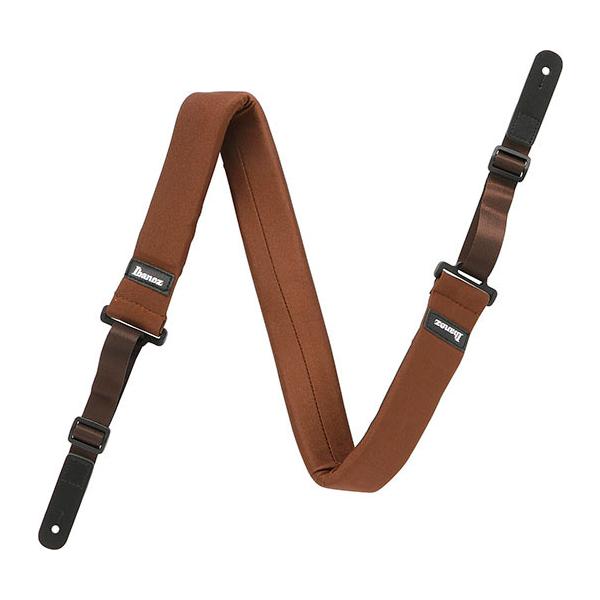 GSF50-BR POWERPAD Strap Brown ギター/ベース ストラップ程良く滑る表面素材に包まれた厚みのあるパッドのソフトな掛け心地が特徴の POWERPADストラップ。※画像はサンプルです。