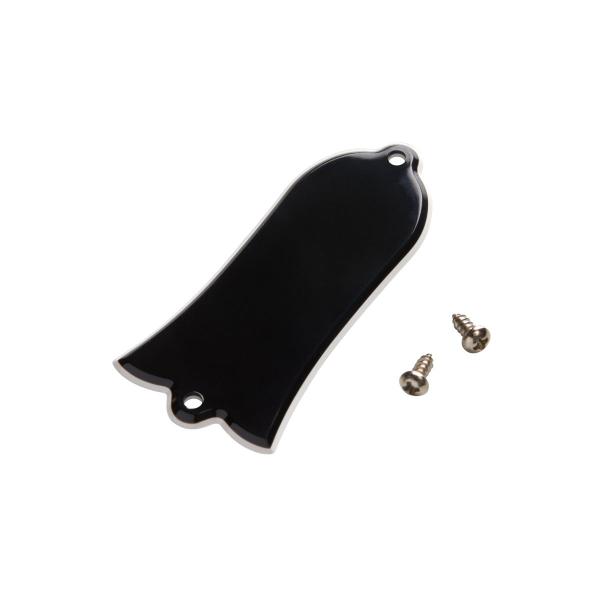 ##  ##Gibson PRTR-010 Truss Rod Cover Blankレギュラー仕様の無地のトラスロッドカバーです。おなじみのベル型形状で黒と白の2層構造になっています。取り付けネジが2本付属します。------------...