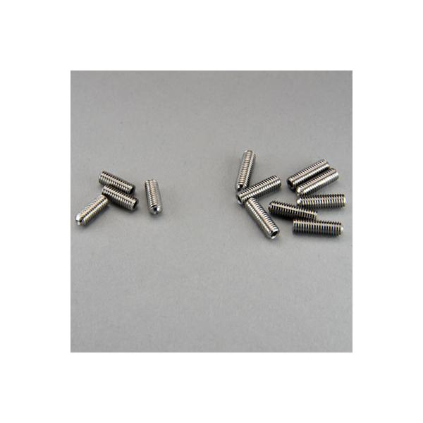 Montreux / モントルーFender Japan等、国産、アジア製ギター用のリプレイスメントになります。材質がステンレスであることは、調整可能なパーツにとって大事なことです。錆びついて固着したのが良いという考えも?